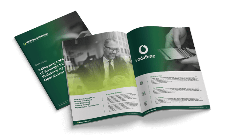 Achieving £26M of Savings for Vodafone by Optimising Operational Excellence